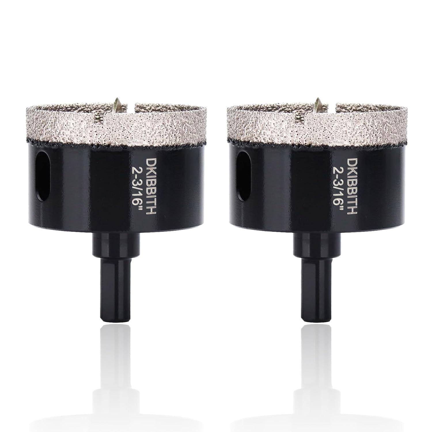 2-3/16" Diamond Hole-Saw Bits with Pilot Drill Bit - 2pc 2-3/16in ...