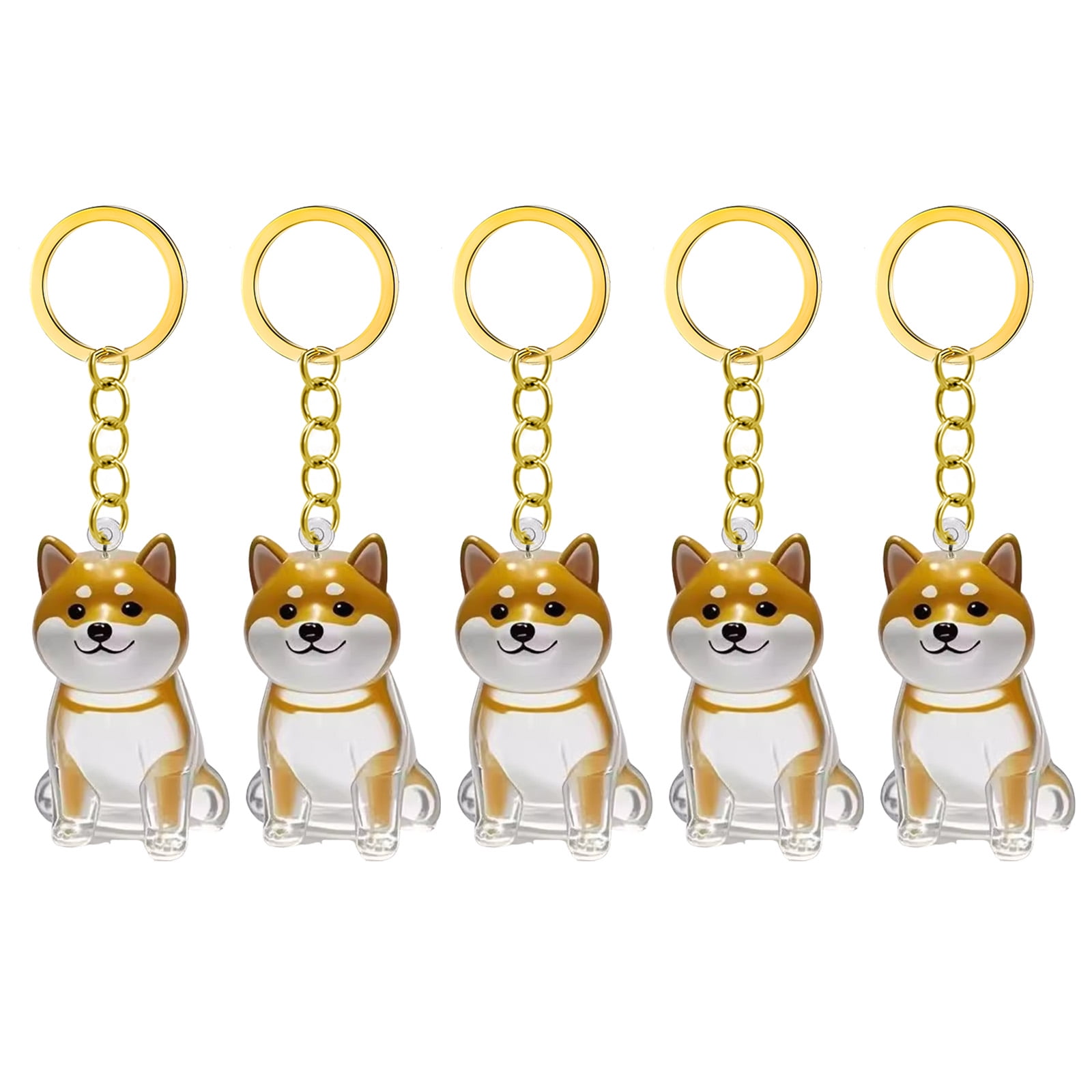 2/3/4/5/10Pcs Pet Memorial Keychain With Clear Furs Collector Perfect ...