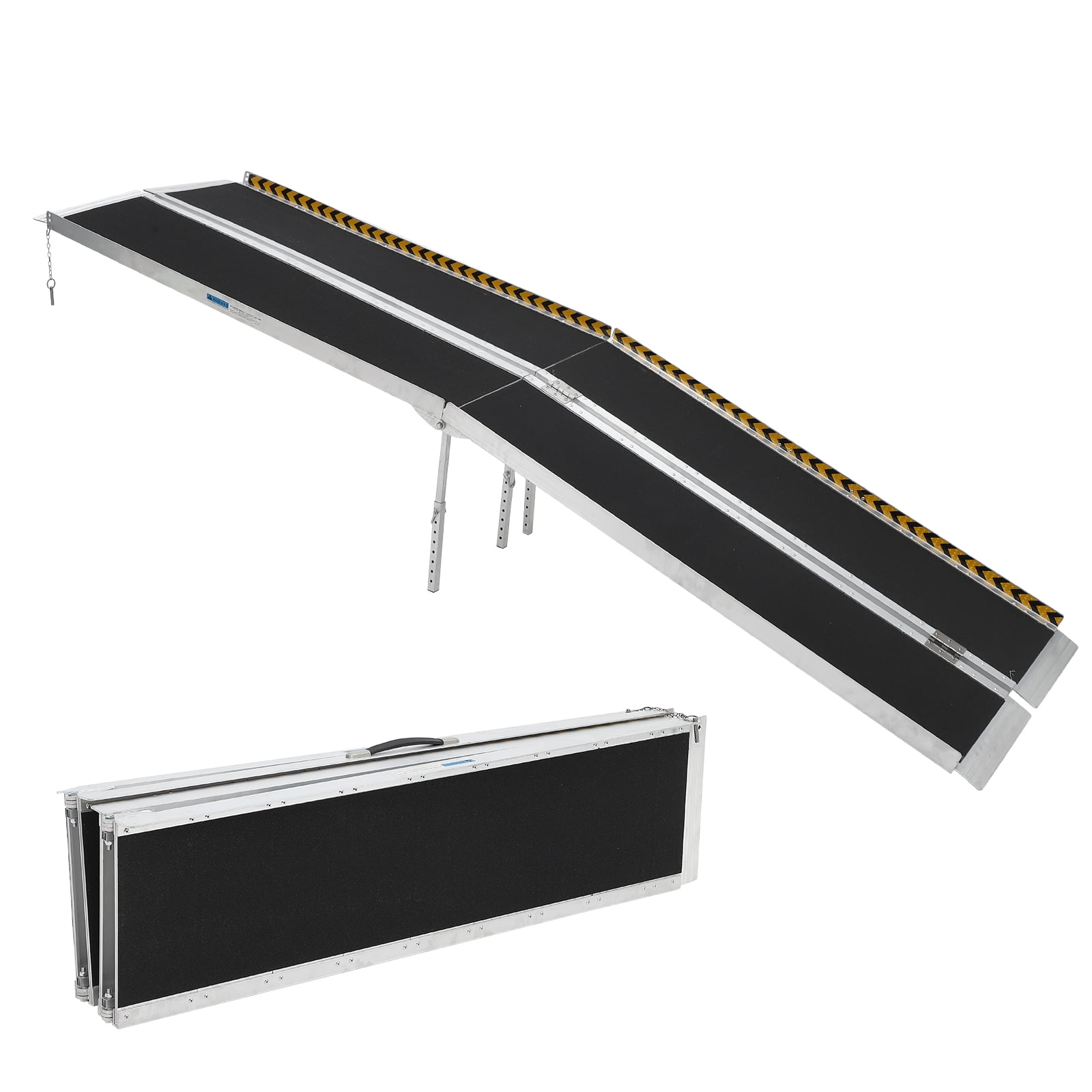 2/3/4/5/6/7/8/9/10 FT Portable Wheelchair Ramp, Wheel Chair Ramps for ...