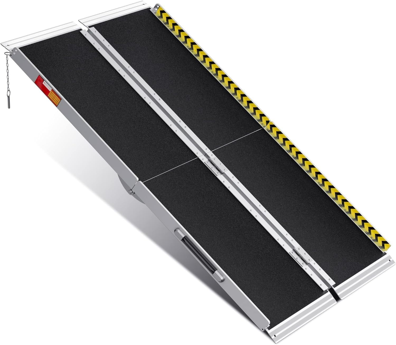 2/3/4/5/6/7/8/9/10FT Portable Wheelchair Ramp, Anti-Slip Aluminum ...