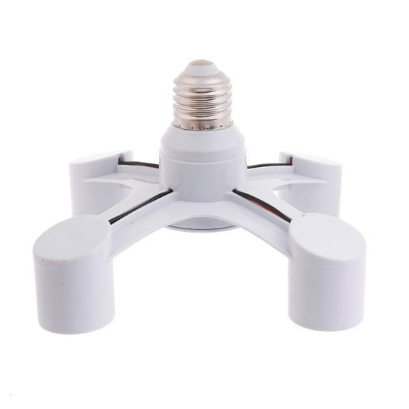 2/3/4/5/6/7 in 1 Light Bulb Socket Splitter, E27 Light Socket Adapter Conventer - Walmart.com