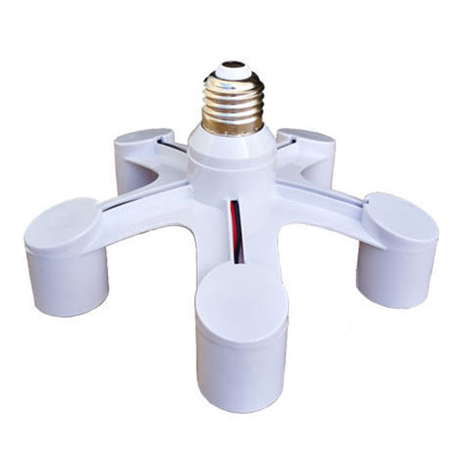 2 3 4 5 6 Light Bulb Socket Splitter, E26/E27 Light Socket Adapter ...