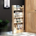 2/3/4/5/6-Tier Solid Wood Bookshelf, 0 Formaldehyde, Over-the-Door ...