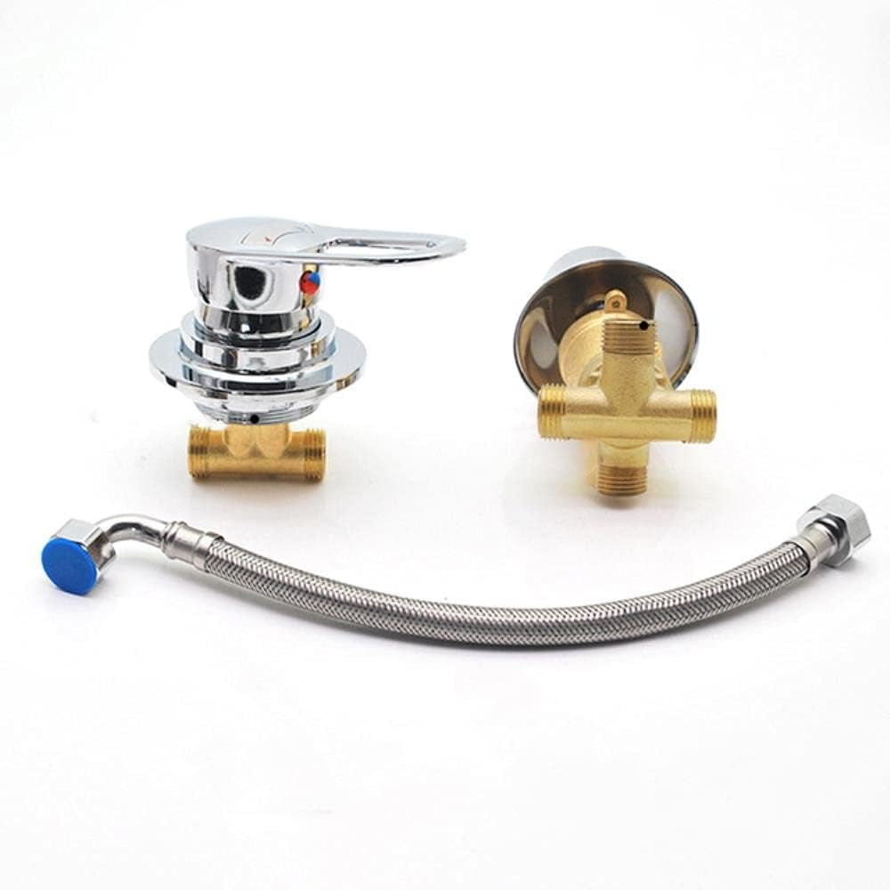 2/3/4/5 Outlet Diverter Two Piece Shower Room Mixer Tap Ceramic Faucet ...