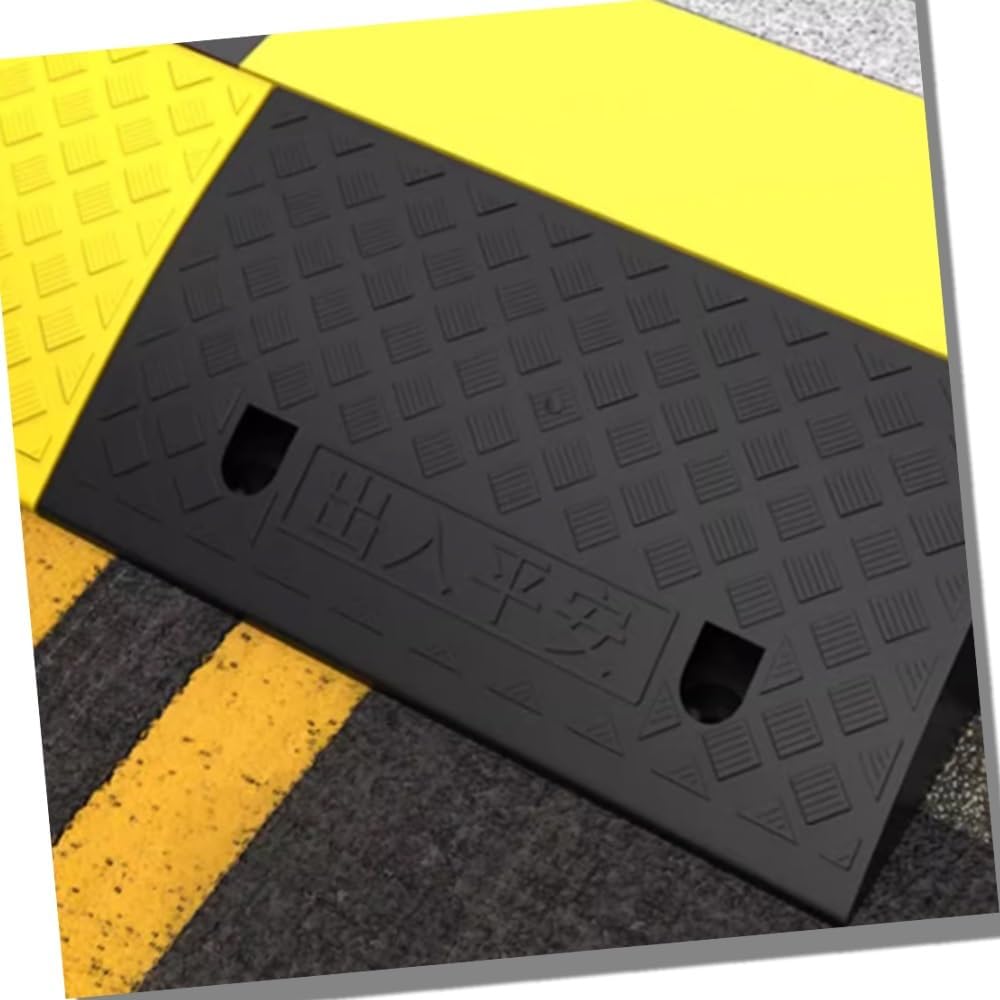 2" 3" 4" 5" Rise Threshold Ramp, Rubber Curb Ramp, Heavy Duty ...