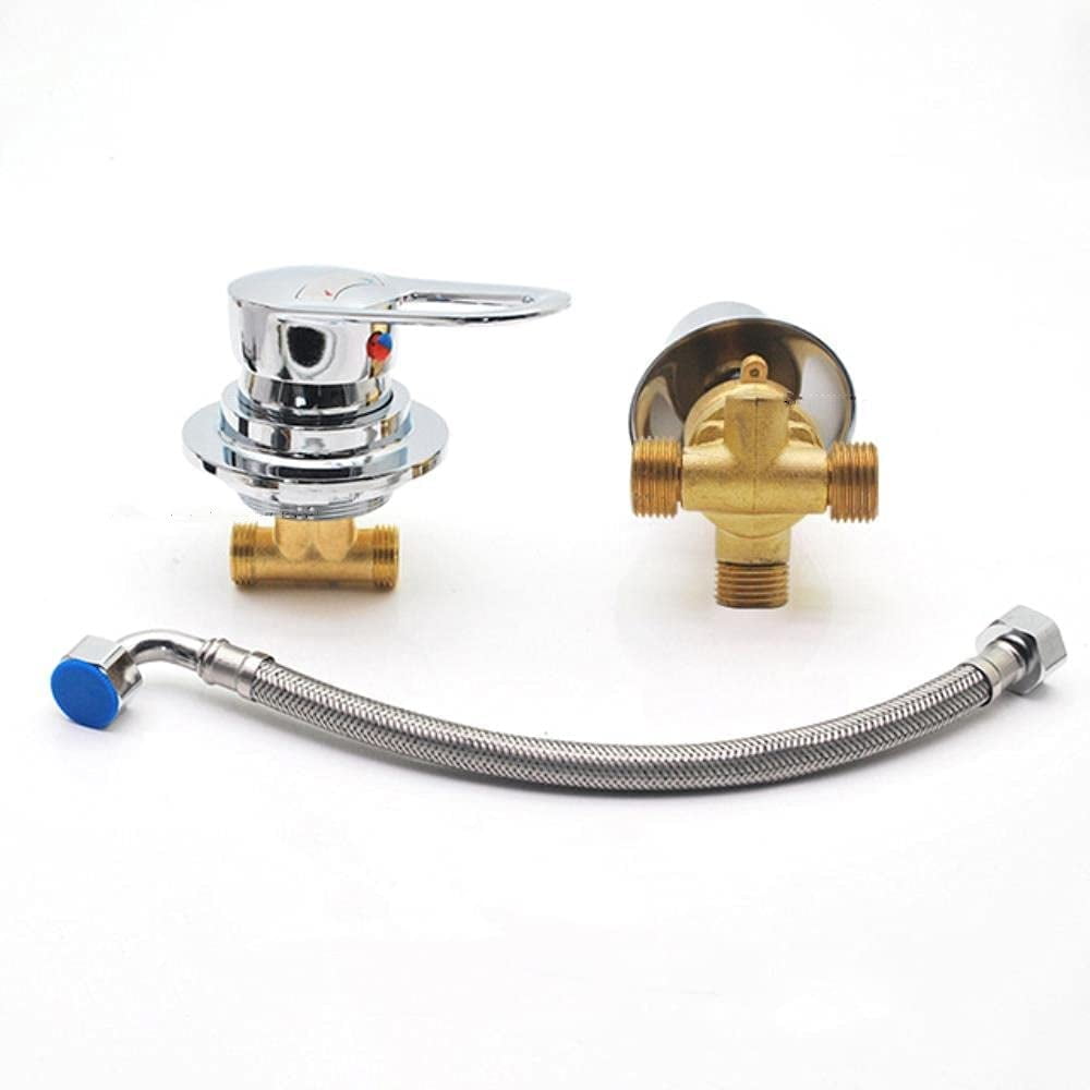 2/3/4/5 two piece set converter shower room mixer ceramic valve ...