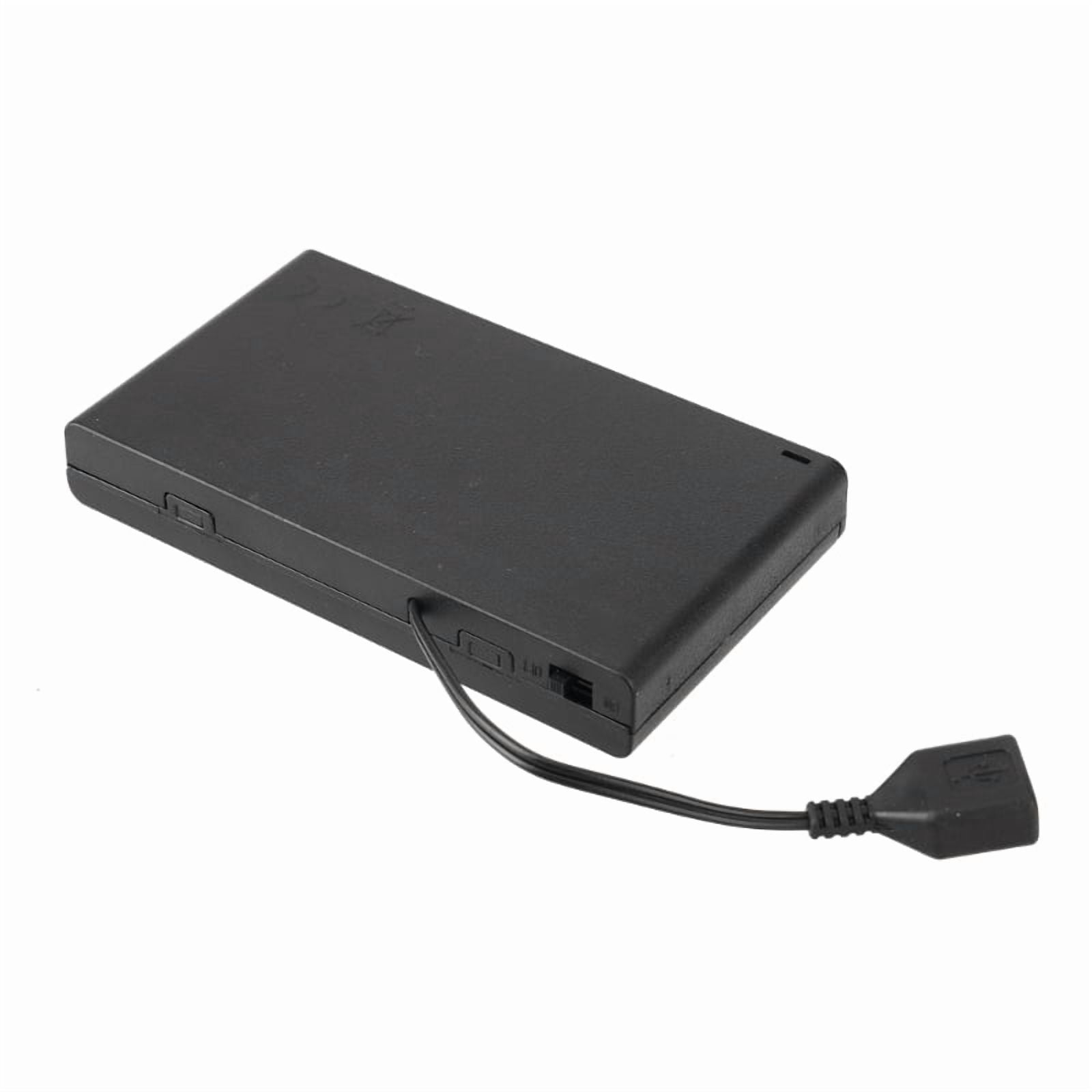 2/3/4/6/8 Slot AA Battery Case AA Battery Case with Cover Switches USB ...