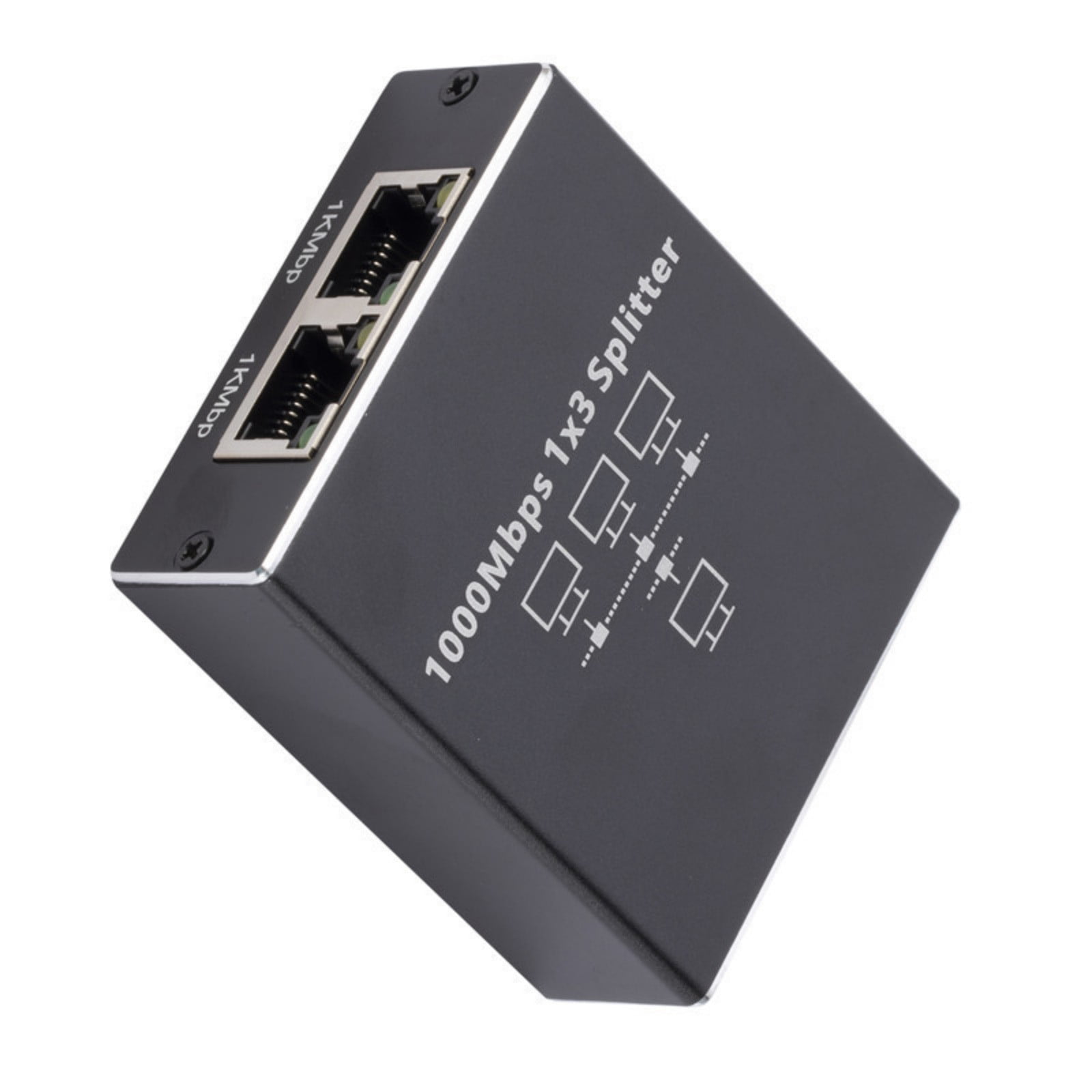 2 3 4 Port Gigabit Networking Splitter Hubs, Fast Speed 1000Mbps Data ...
