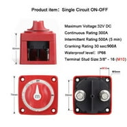 Seachoice 3-Position Toggle Switch with 6 Screw Terminals On/Off/On ...