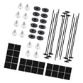 2/3/4 Set Transmission Coolers Mounting Tie Strap Plastic Automotive ...