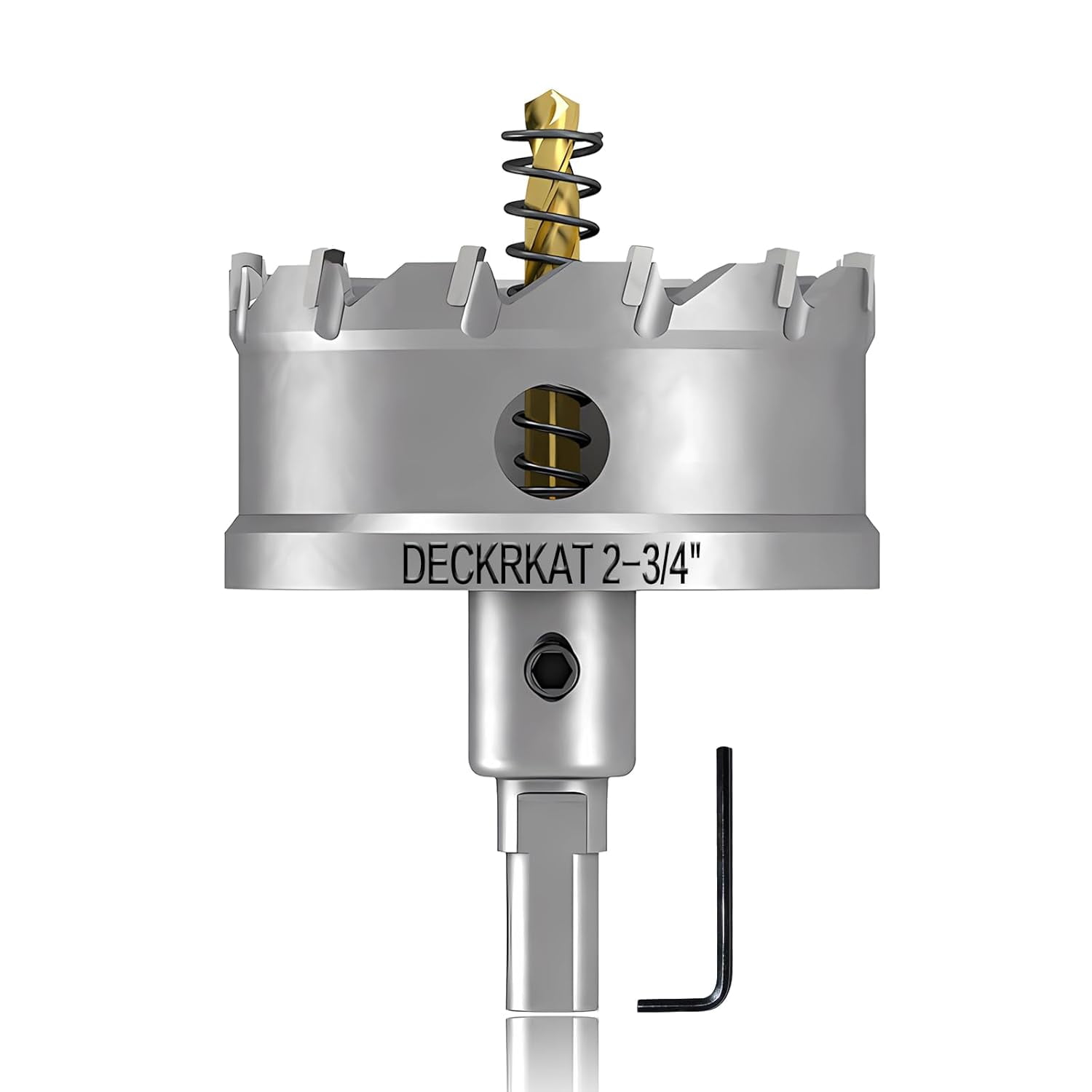 2-3/4" TCT Hole Saw for Hard Metal, Heavy Duty 70mm Tungsten Carbide ...