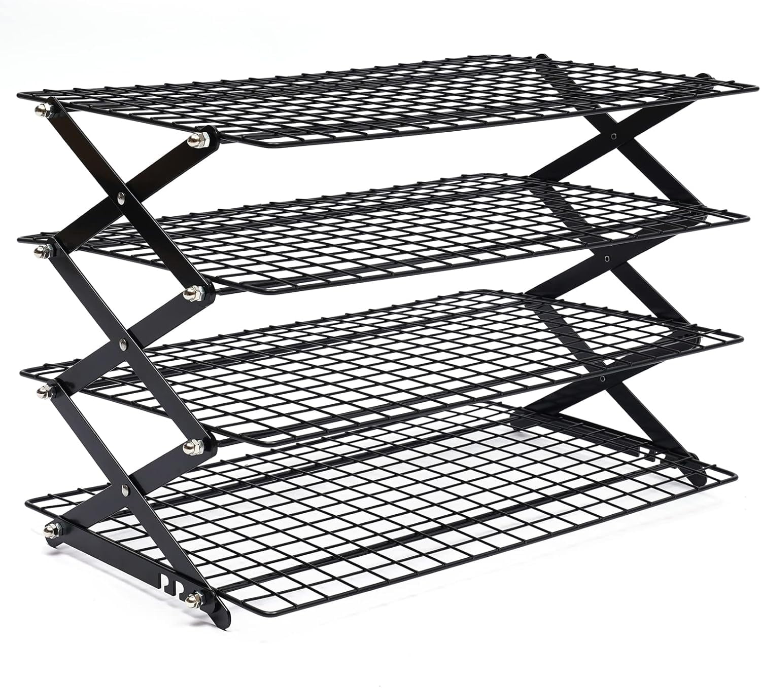 2/3/4 Tiers Cooling Rack Baking Rack, Outdoor Foldable Picnic Rack ...