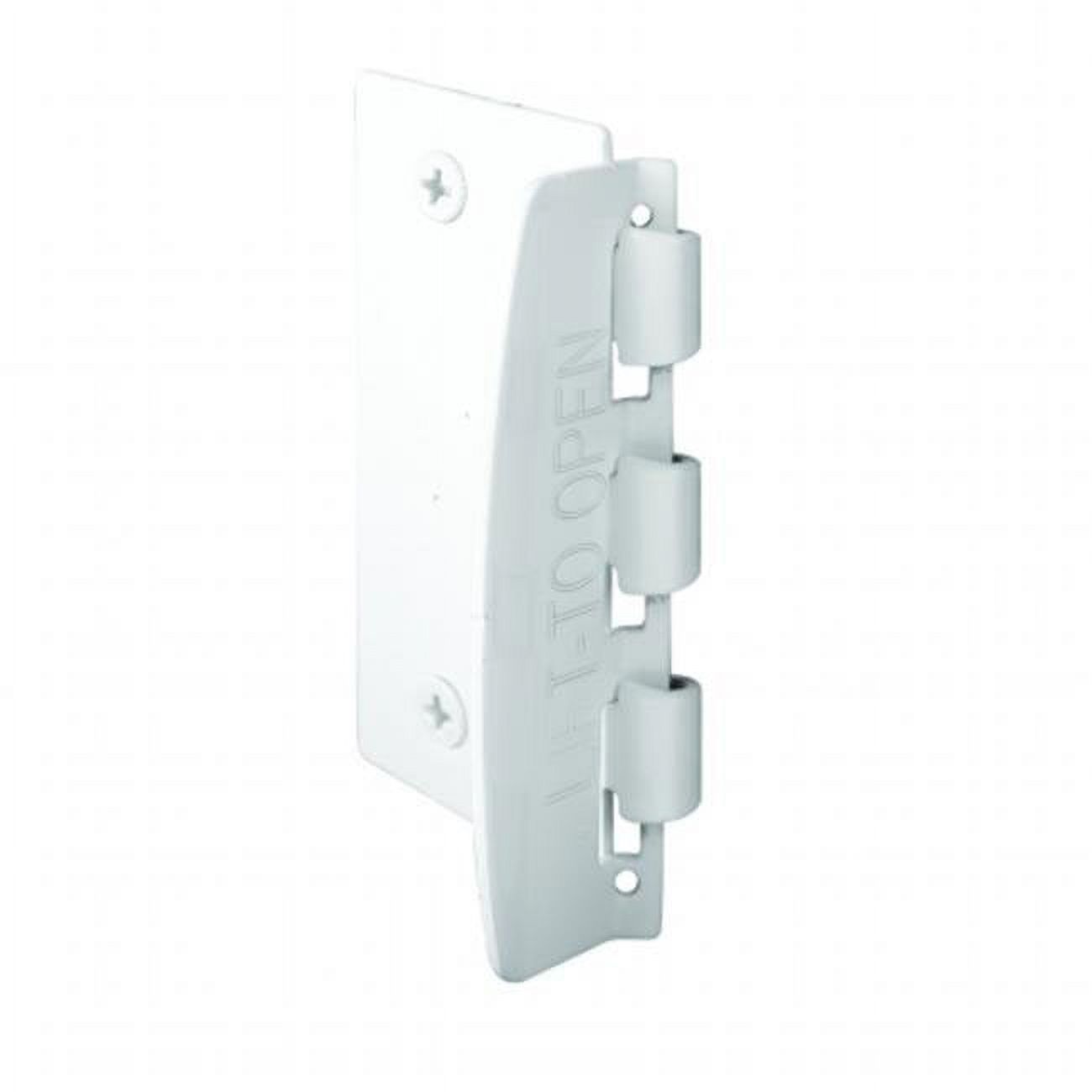 2-3/4 in. Door Lock Steel Painted White Flip-Action Door Lock - Walmart.com