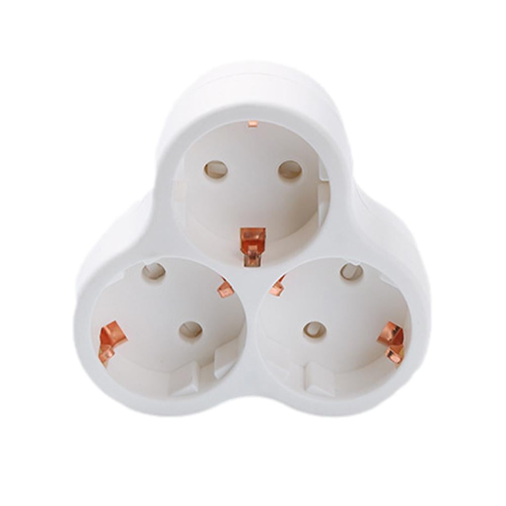 2/3/4-way EU Socket Multiple Plug Power Strip Triple Plug Adapter Z9S0 ...