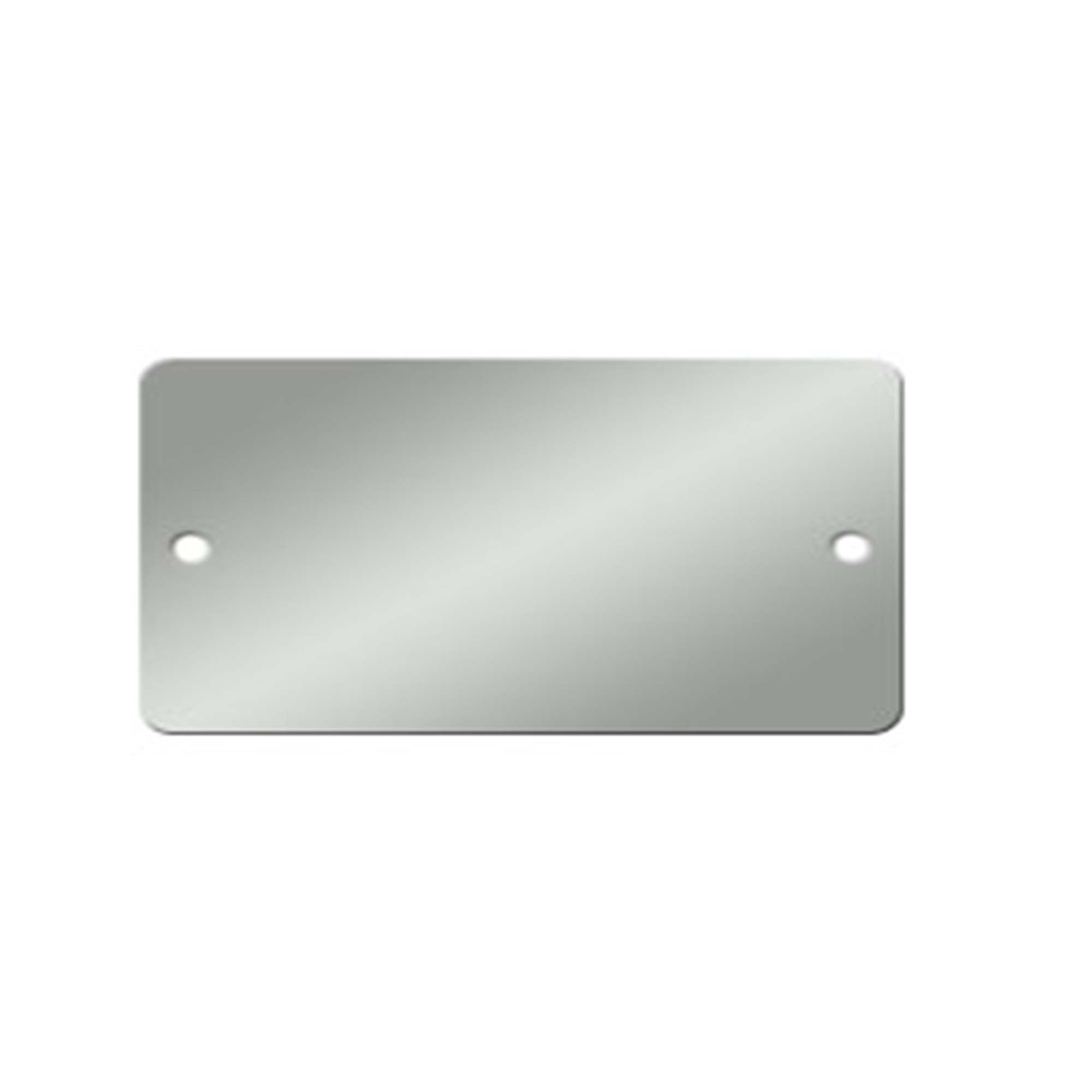 2-3/4 x 1-3/4 Aluminum Round Corner Tags - Pack/25 - Walmart.com