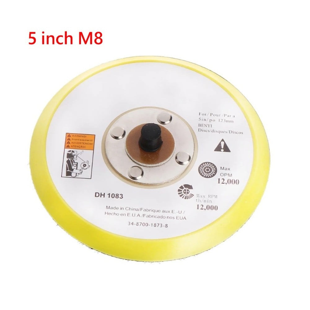 2/3/5 inch Polishing Sanding Disc Backing Pad Hook And Loop For ...