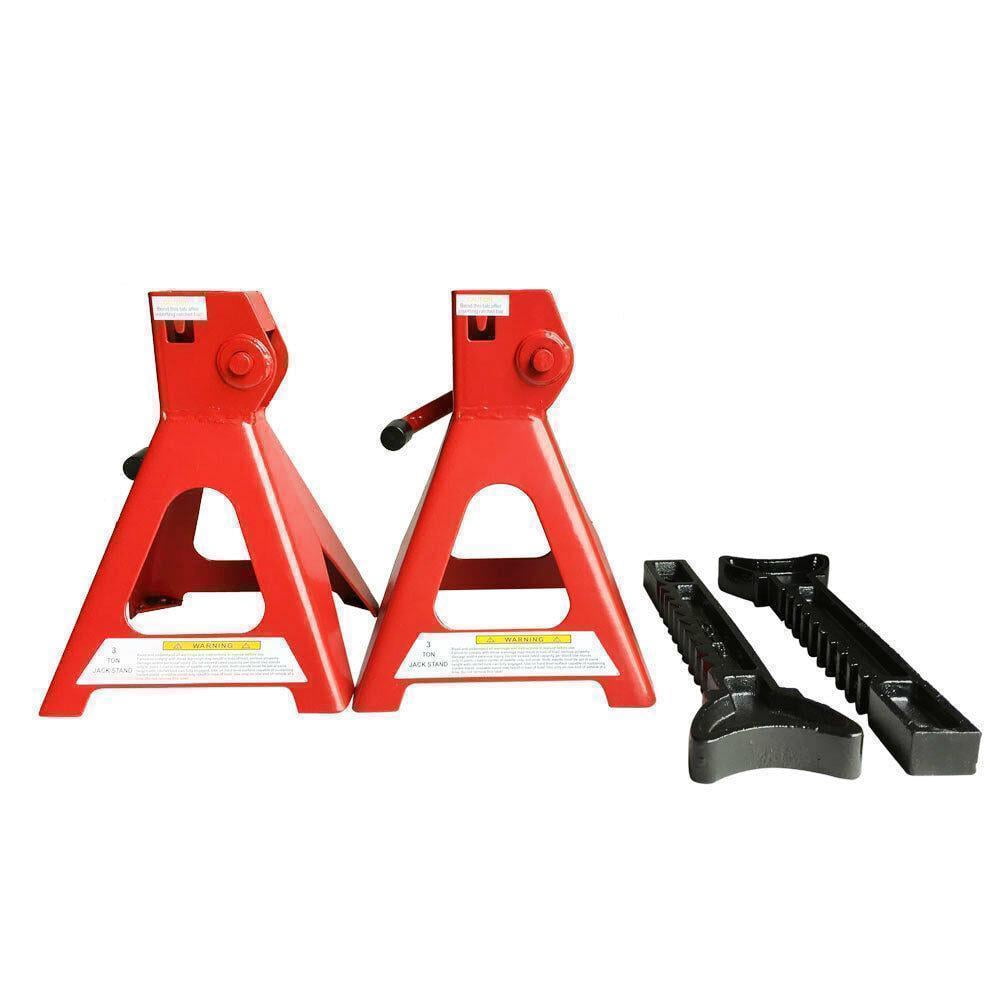 2 3 6 Ton Jack Stands Trailer Truck Car Tire Change Repair Lift Tool Adjustable - Walmart.com