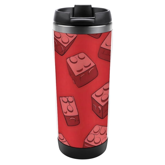 2.3×7.6in Stainless Steel Water Cup Double Layer Design Thermal ...