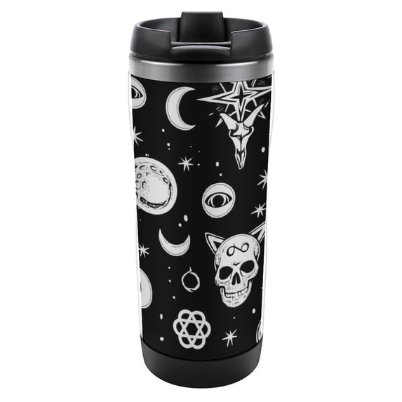 2.3×7.6in Stainless Steel Water Cup Double Layer Design Thermal ...