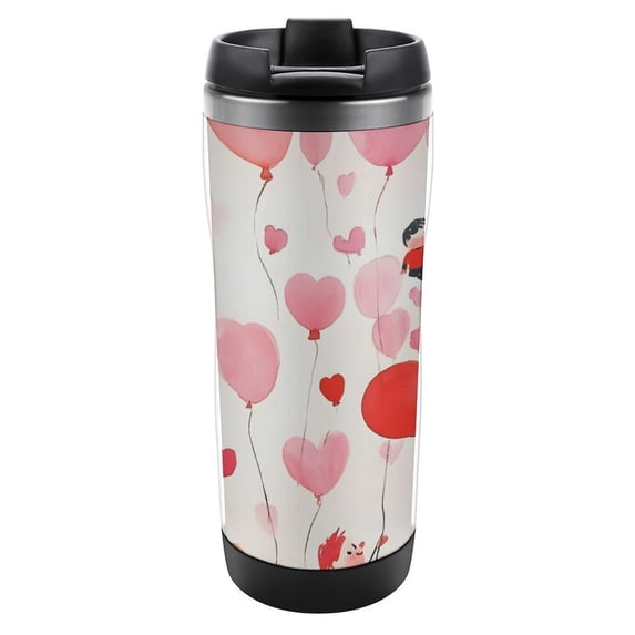 2.3×7.6in Stainless Steel Water Cup Double Layer Design Thermal ...