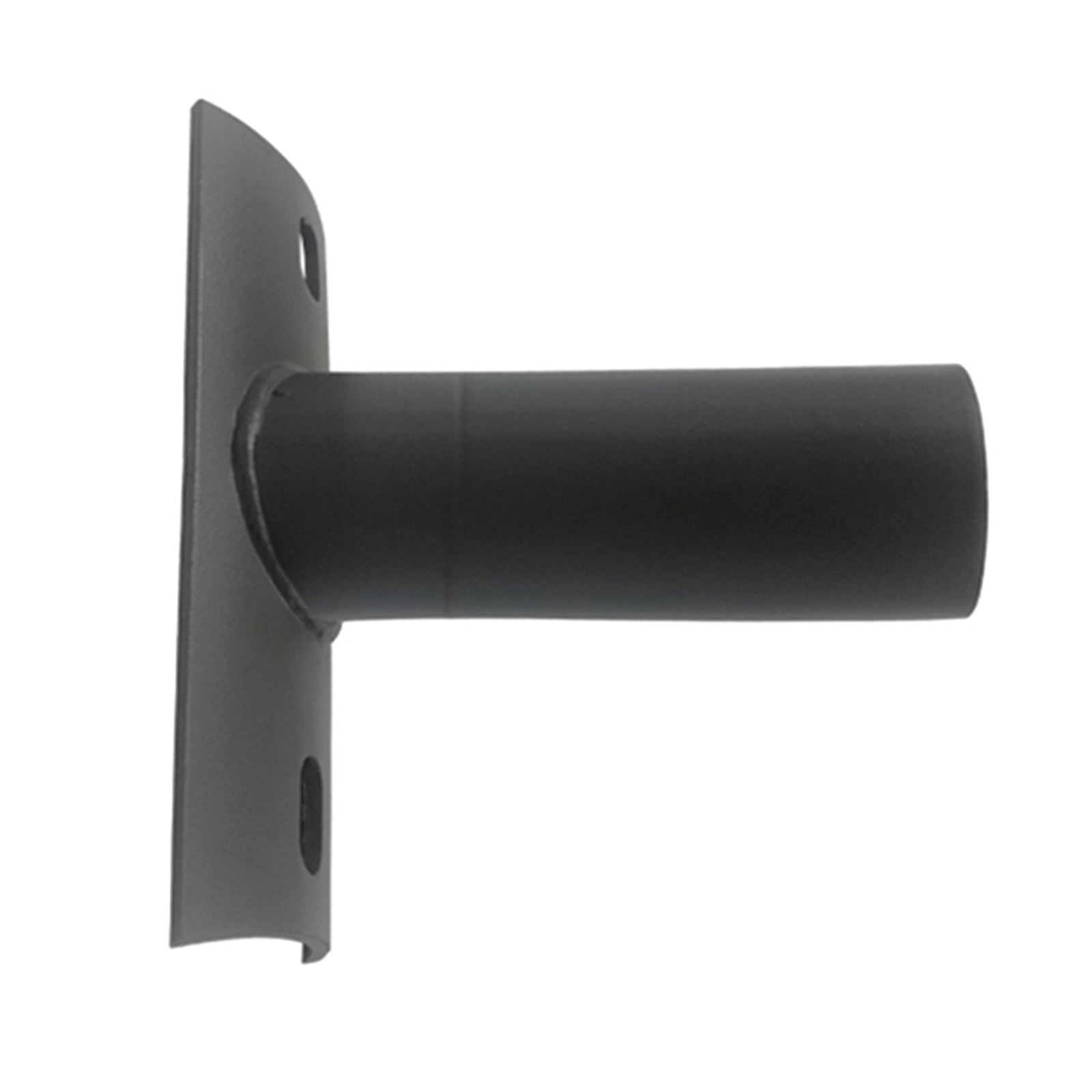 2-3/8” OD Horizontal Tenon Arc Adapter, 3in or 4in Round Pole Bracket ...