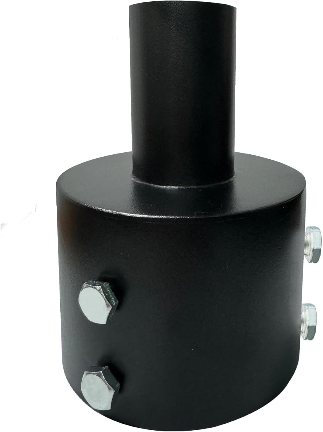 2 3/8" Round Tenon Slip Fitter Light Pole Adapter for 5 Inch Round Pole ...