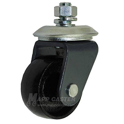 2-3/8"x1" Steel Caster Replacement Kit for 2-1/2 Ton Floor Jacks ...