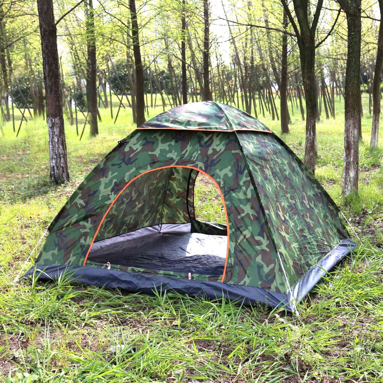2-3 Adult Pop Up Tent iMounTEK Portable Waterproof Camping Tent with 2 ...