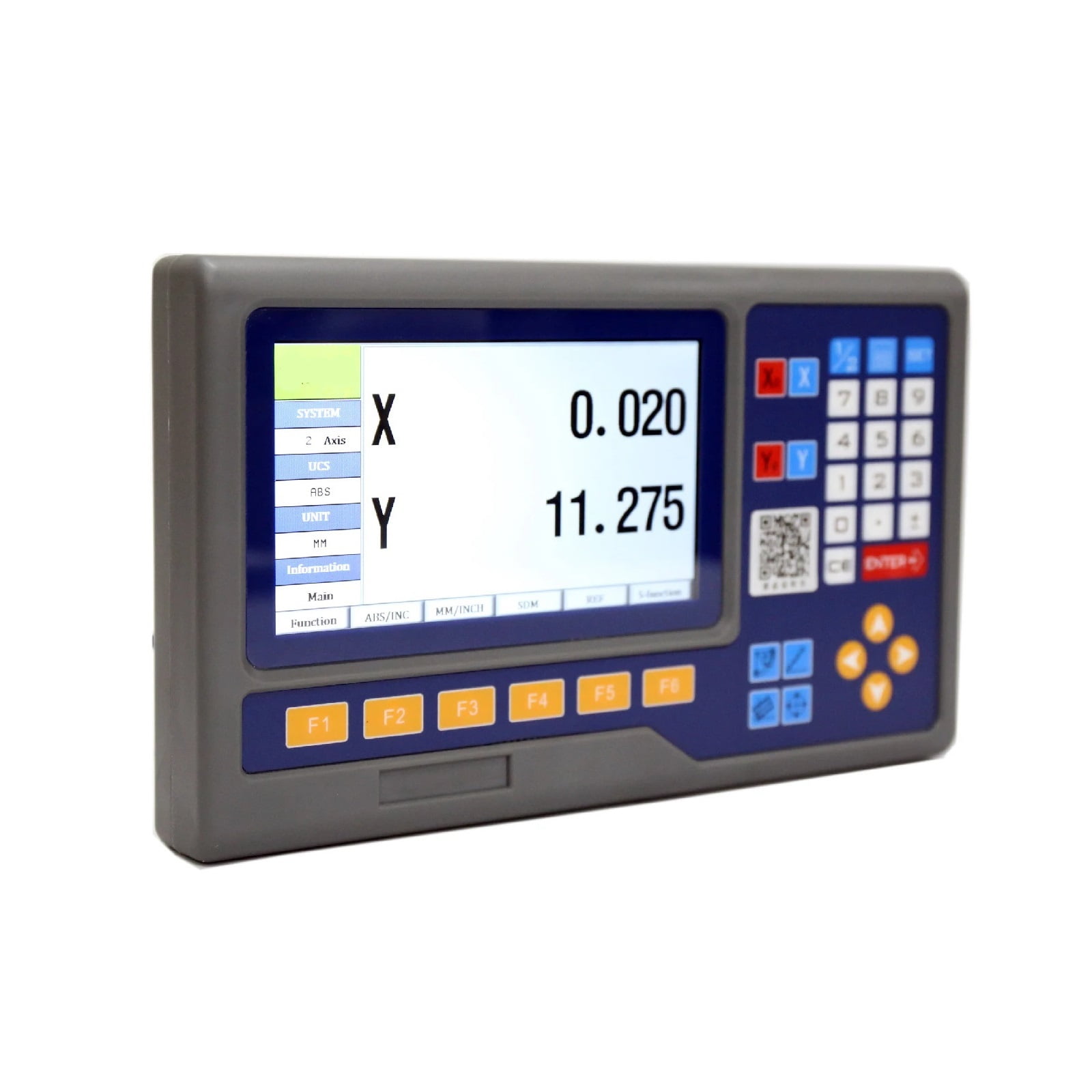 2 / 3 Axis LCD DRO Digital Readout Display Counter For Milling Lathe Turning Machines ,Precise ...