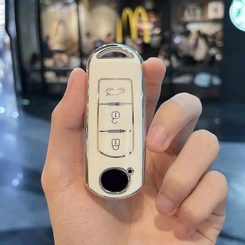 2 3 Buttons TPU Car Key Case Cover For Mazda 2 3 6 Atenza Axela Demio CX-5 CX5 CX-3 CX7 CX-9 ...