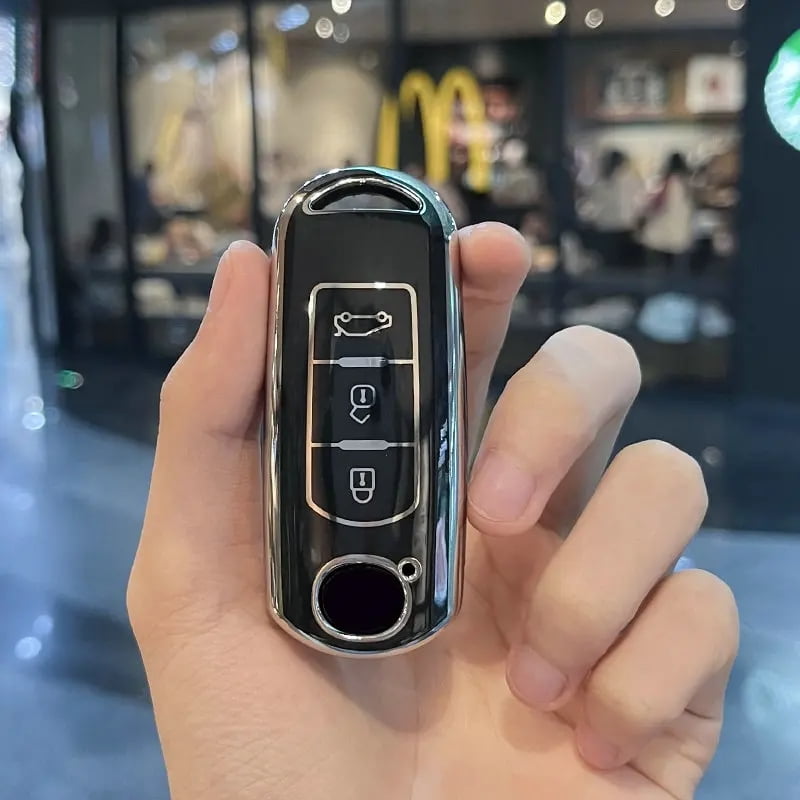 2 3 Buttons TPU Car Key Case Cover For Mazda 2 3 6 Atenza Axela Demio ...