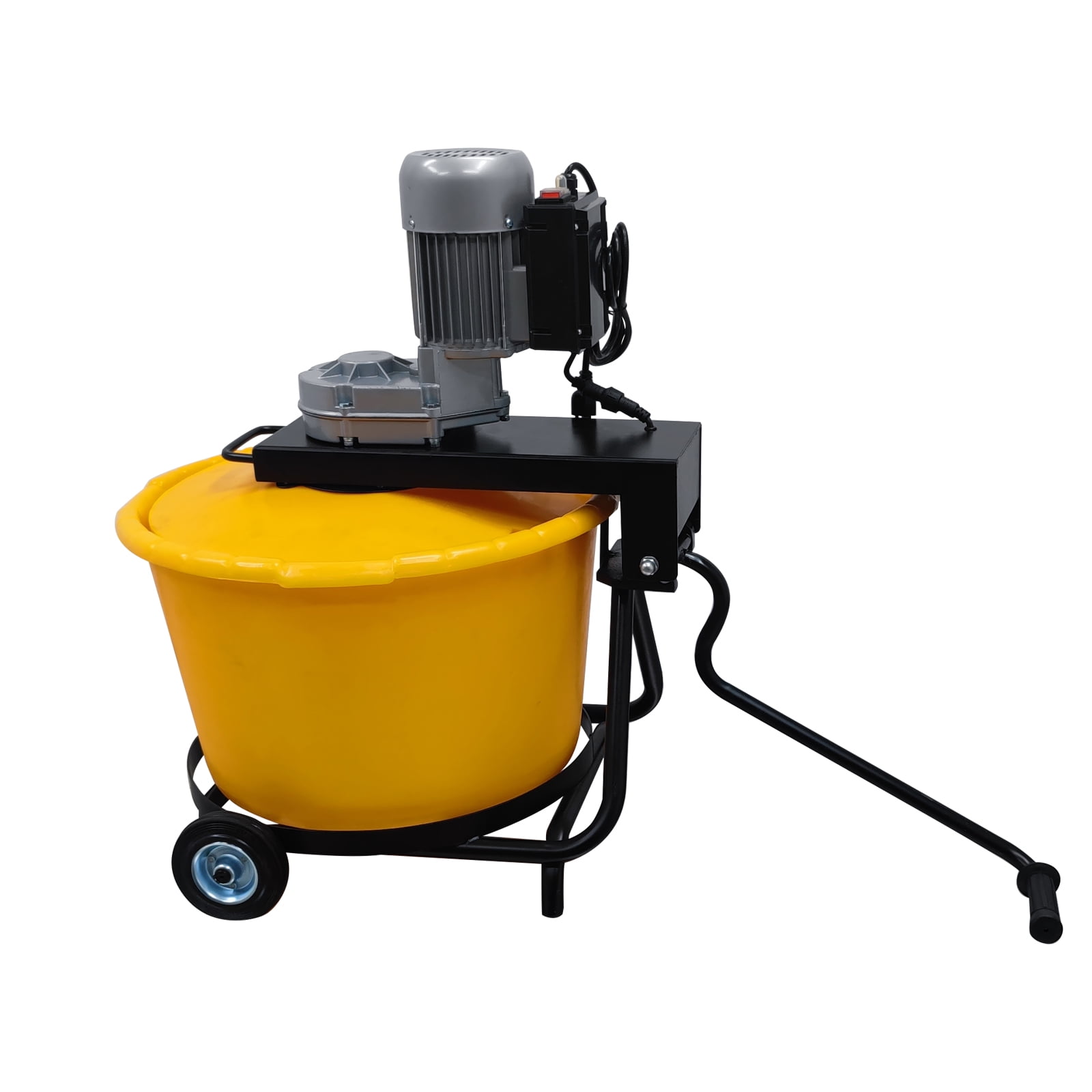 2.3 Cubic Feet Electric Mortar Mixer Epoxy Plaster Mix Concrete Bucket ...