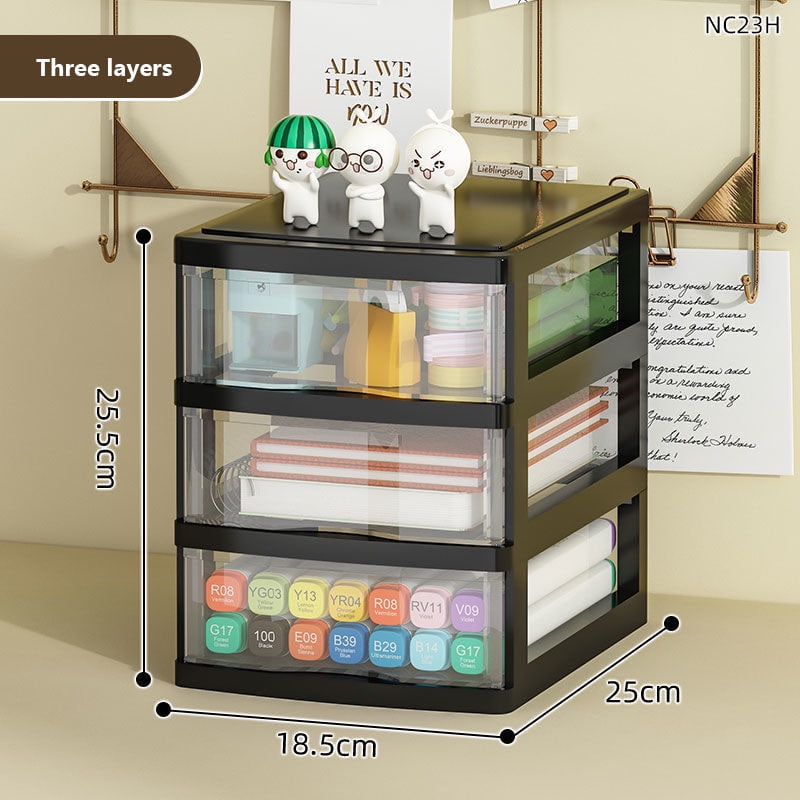 2/3 Layers Pen Holder Drawer Organizers Large Capacity Desk Organizer ...