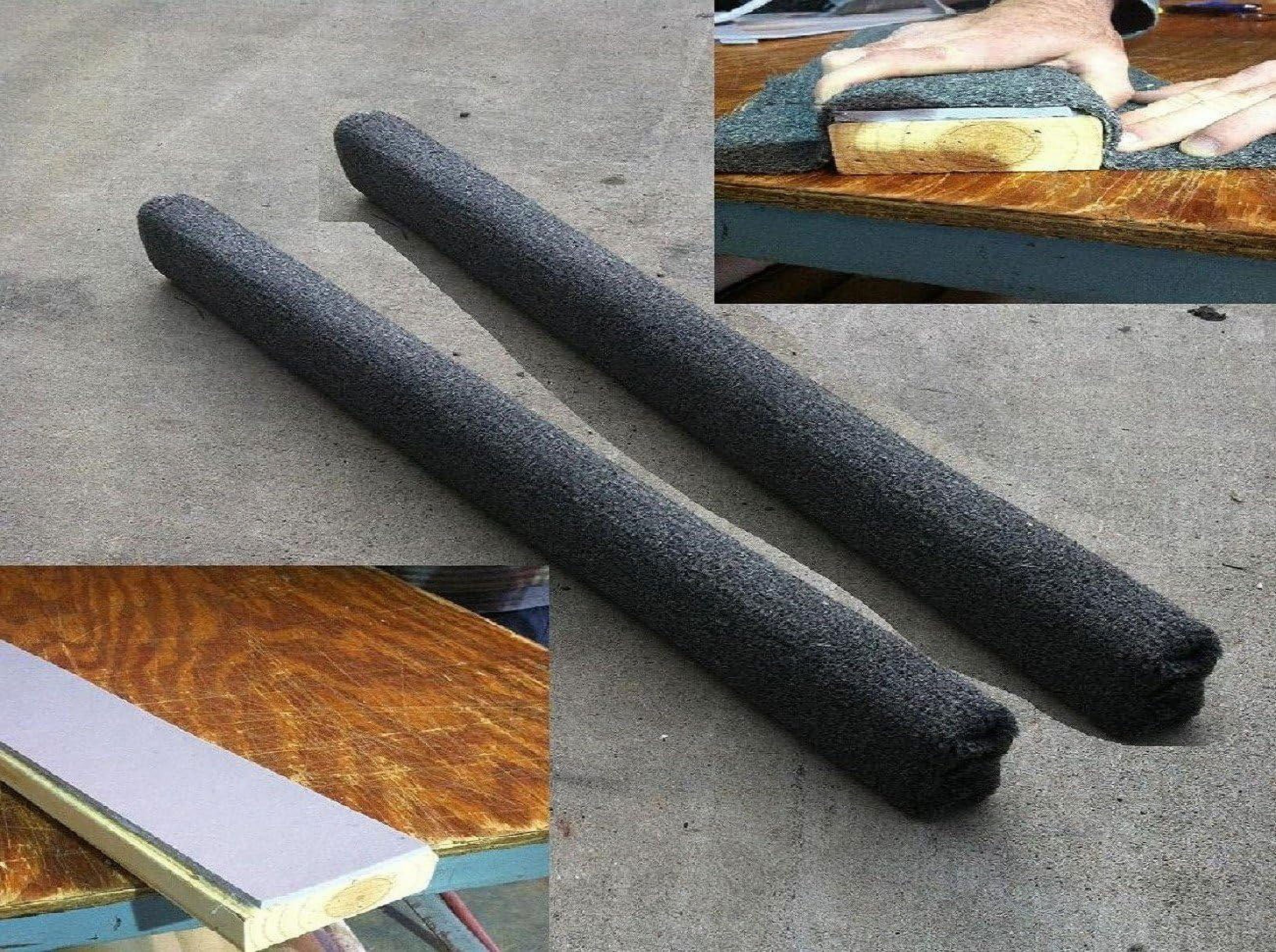 (2) 3' Long Marine Carpet Charcoal Bunk Boards w/Padding - Walmart.com