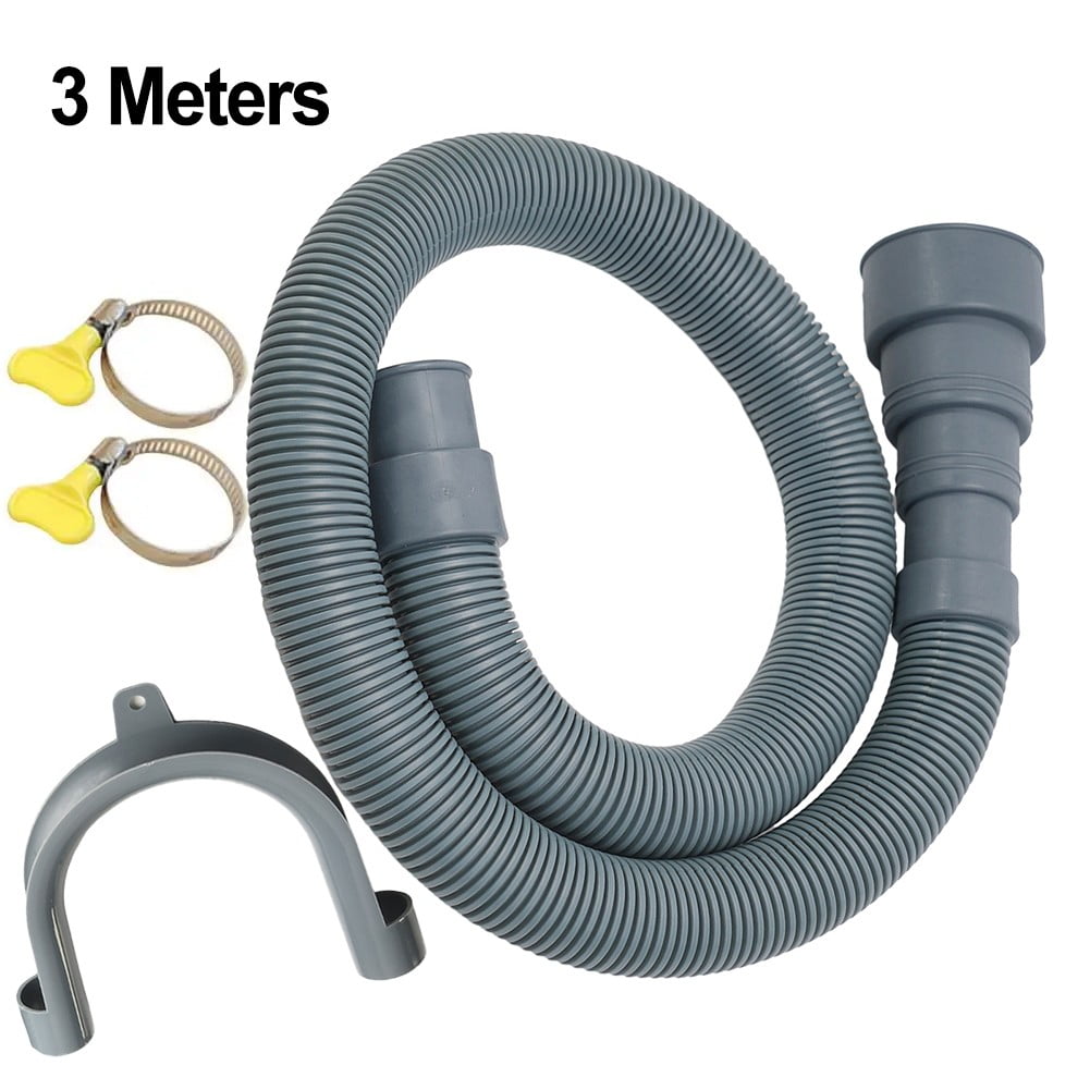/2/3/Meters Washing Machine Dishwasher Drain Waste Hose Extension Rod ...
