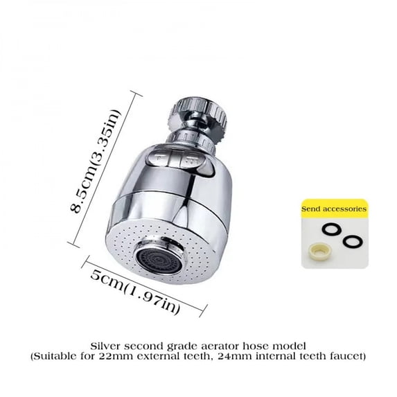 2/3 Modes Sink Faucet Extender 360 Degree Rotating Filter Extension ...