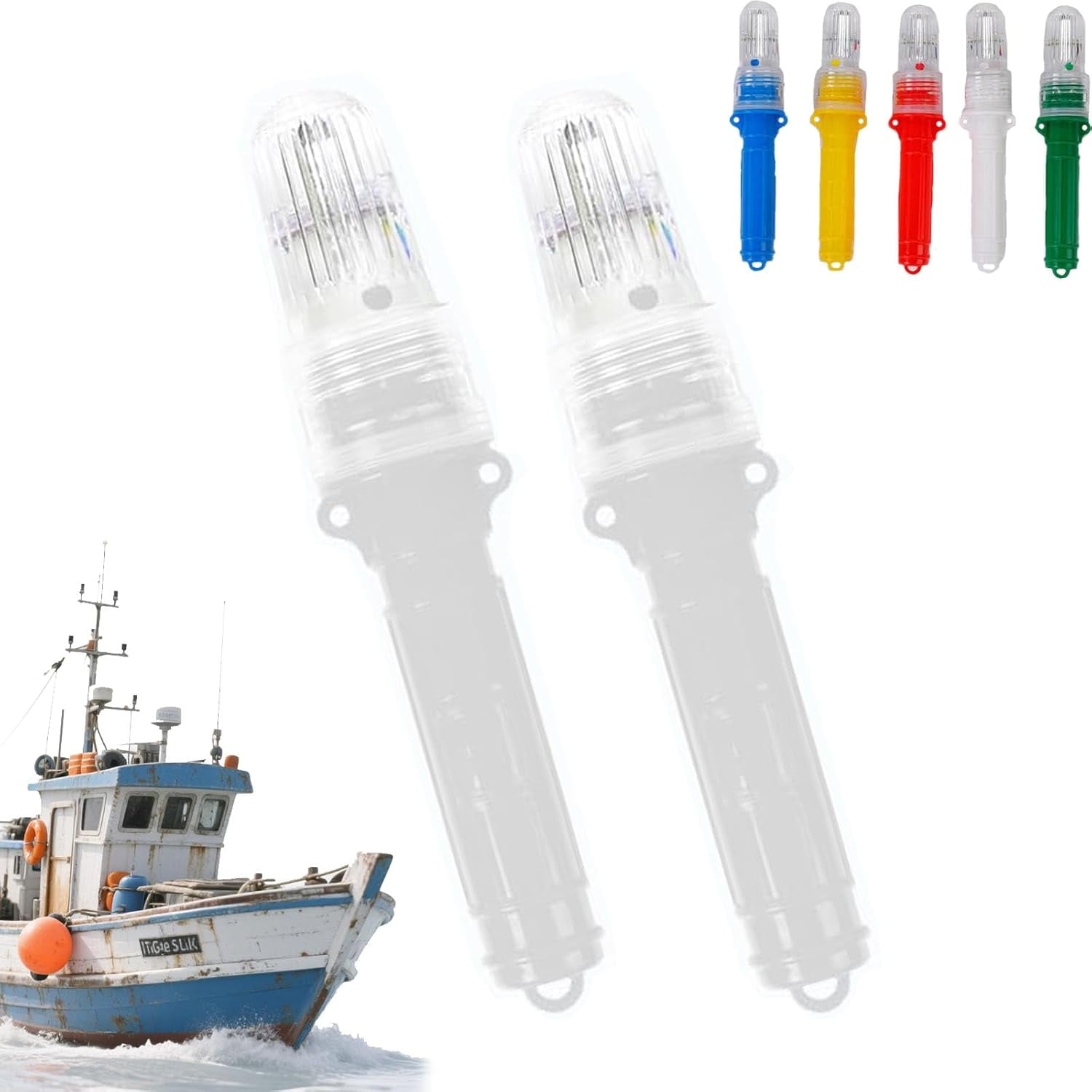 2/3 PCS Boat Flares, New Boat Flares Coast Guard Approved Marine ...