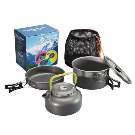 2-3 Person Pot Teapot Combination Set Non-Stick Lightweight Pan ...