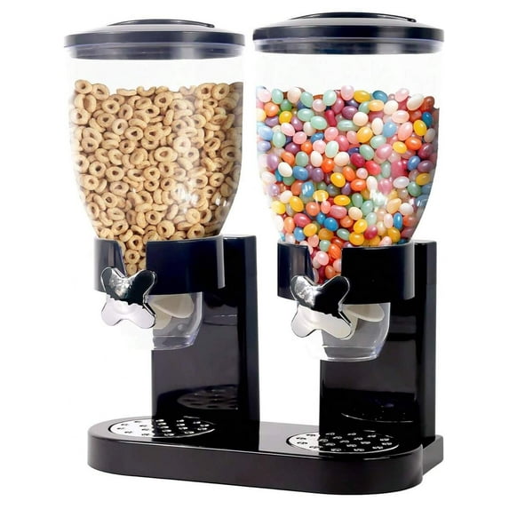 2/3-Piece Vertical Cereal Dispenser - Leak-Proof Shatterproof Dry Food ...
