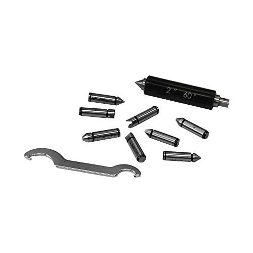 2-3" Screw Thread Micrometer Kit 60 Degree 4 Anvils 0.001'' Graduation ...