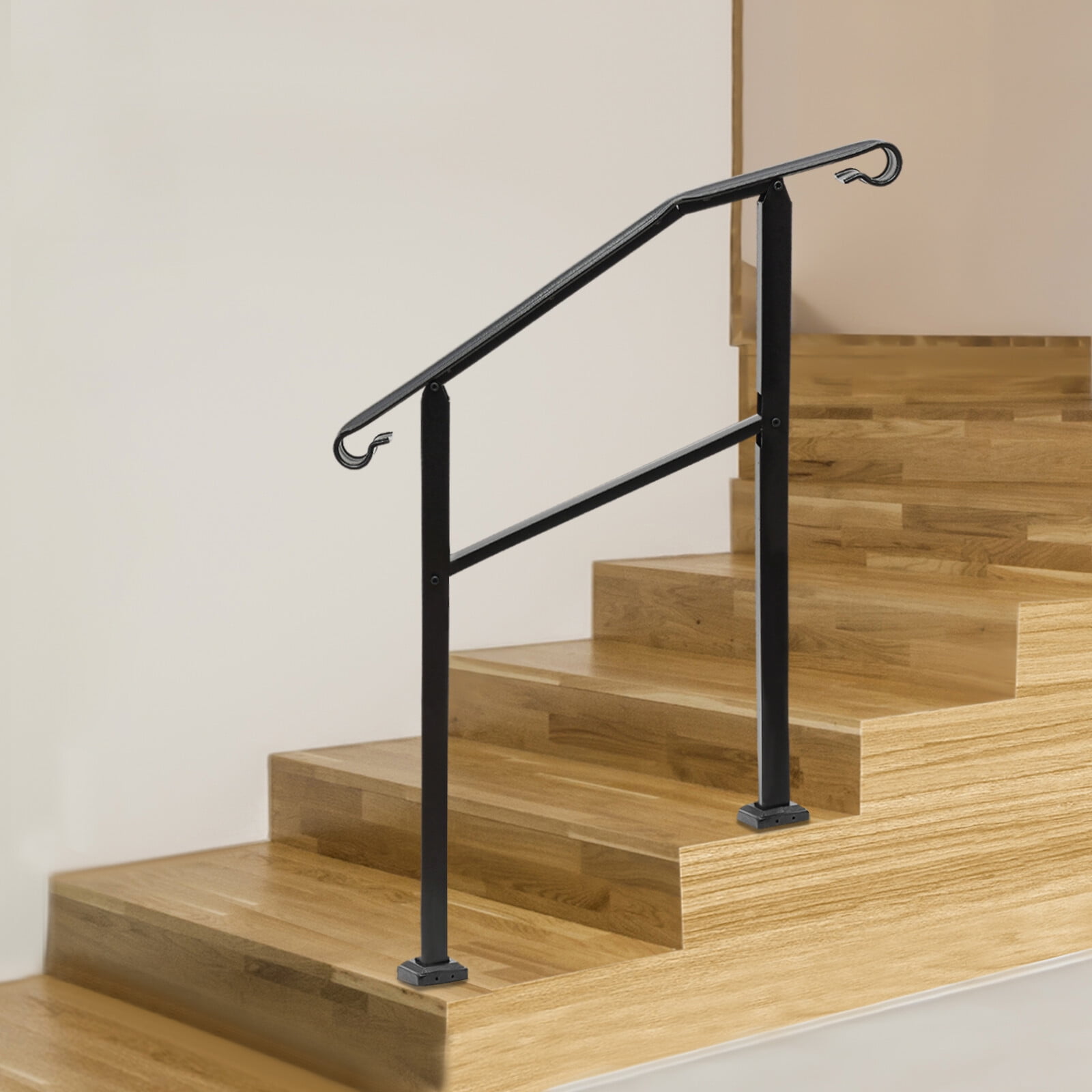 2-3 Steps Stair Handrail Outdoor Handrail Stainless Steel Deck Railing ...