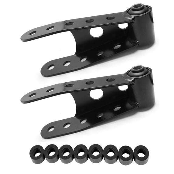 2-3" Suspension Rear Drop Lowering Shackle Kit For 1988-1998 Chevy ...