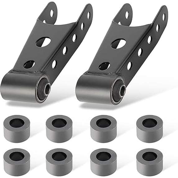 2''-3" Suspension Rear Drop Lowering Shackle Kit For Chevy Silverado ...