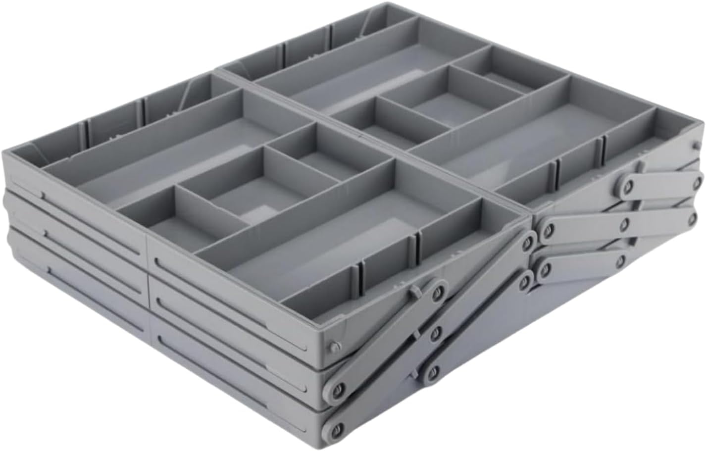 2/3 Tier Drawer Organizer Multi Level Collapsible Expandable Desk ...