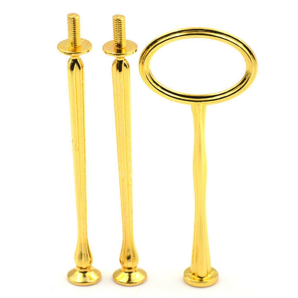 2/3 Tiers Cake Rod Plate Stand Handle Fitting Hardware Wedding Party ...