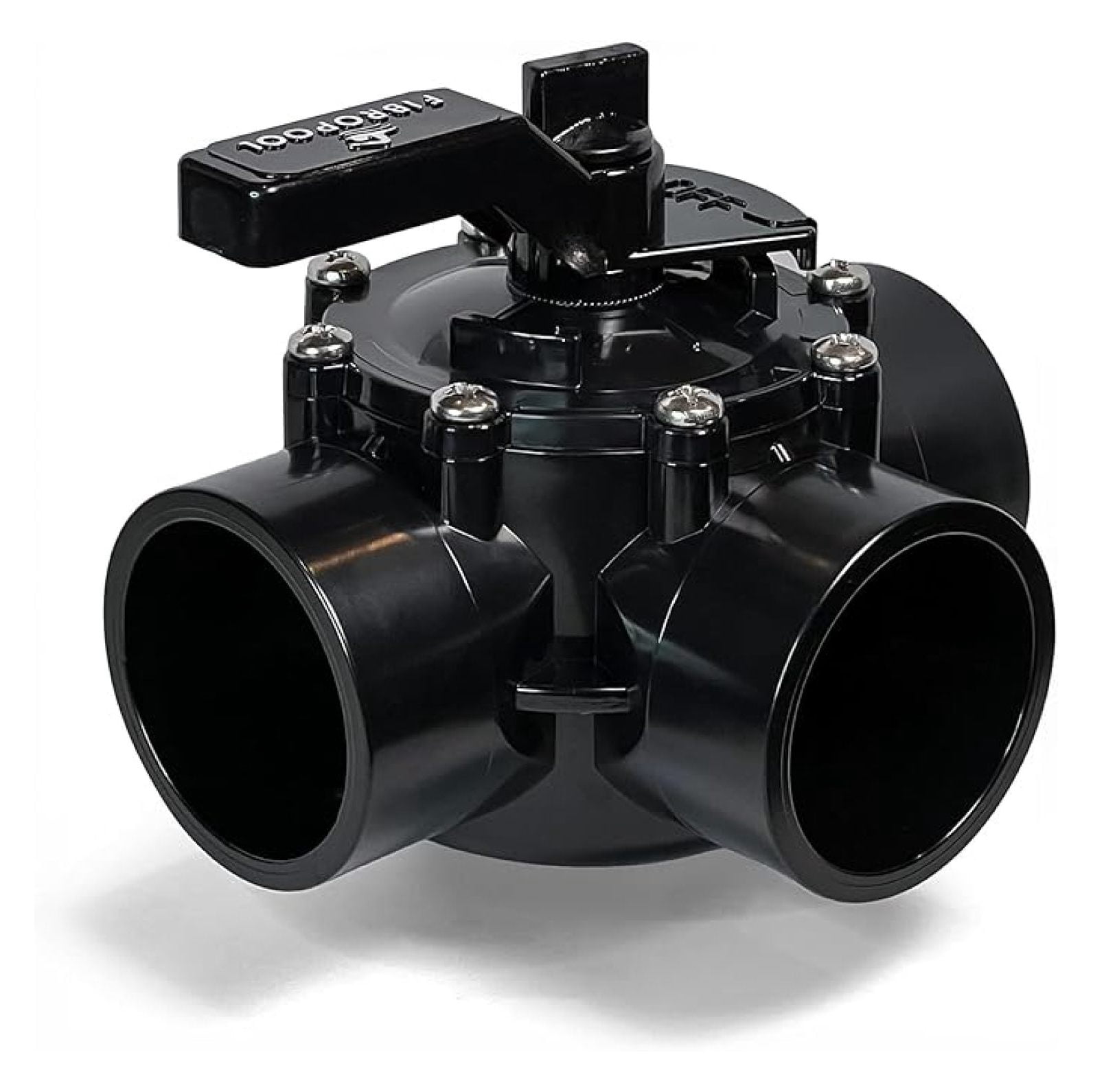 2" 3-Way Pool Diverter Slip - CPVC Posi-Close Lubeless - Heater Salt ...