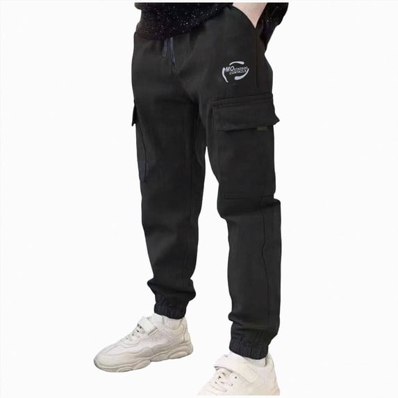 2-3 Years Boys Cargo Pants Childrens Clothing Washed Cotton Casual ...