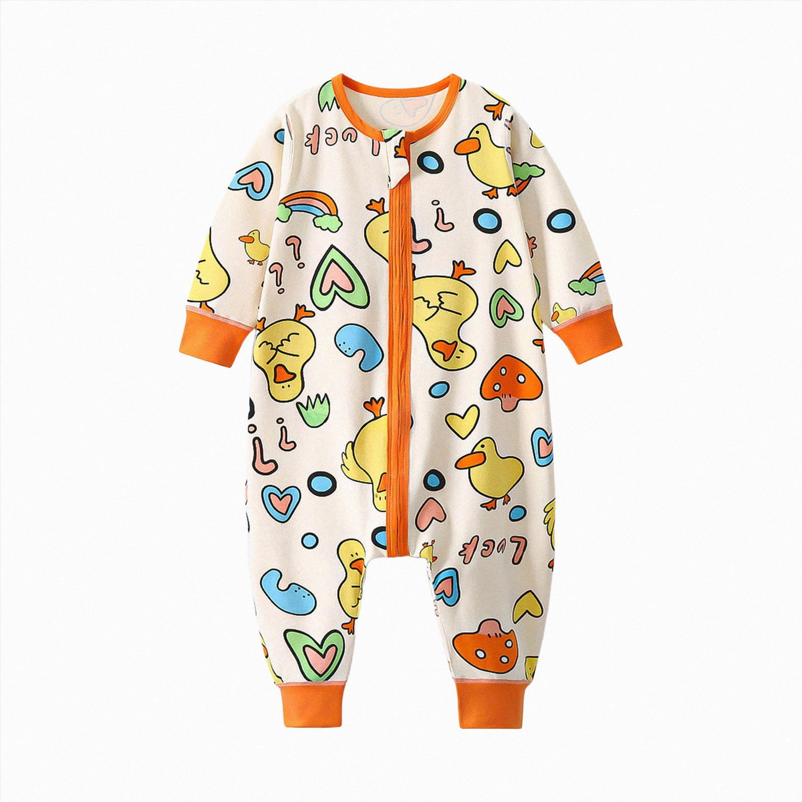2-3 Years Infant One-Piece Romper Cotton Sleep Sack For All Season ...
