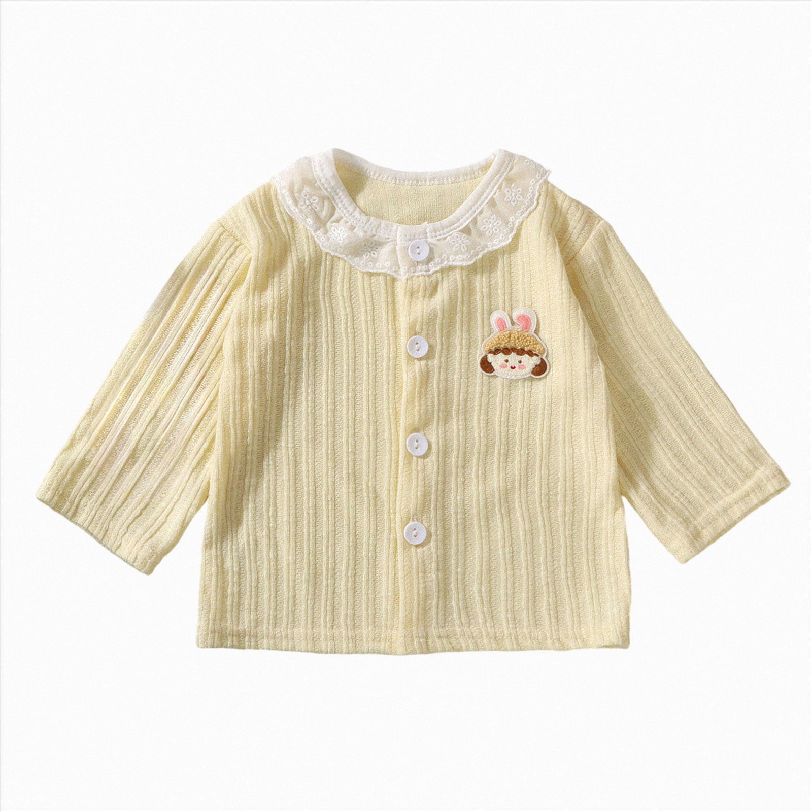 2-3 Years Newborn Baby Girl Boy Cute Long Sleeve Button Cardigan ...