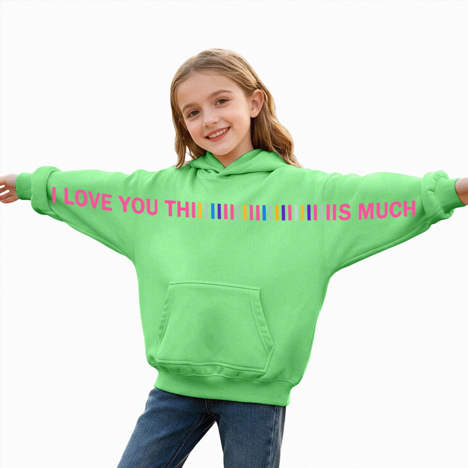 2-3 Years Toddler Hoodie For Girls Hoodie Graphic Sweatshirts Kids ...